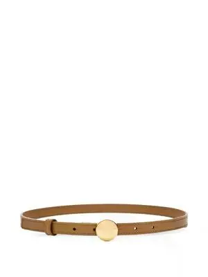 Loewe Pebble Leather Belt - Neutrals