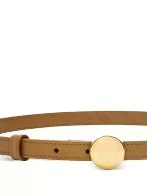 Loewe Pebble Leather Belt - Neutrals