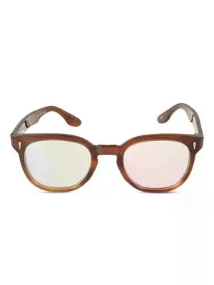 KADOR Round-frame Glasses - Brown