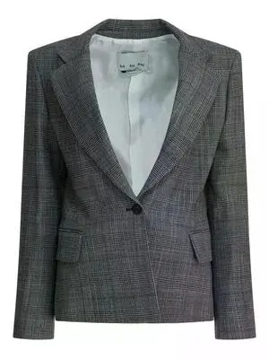 SA SU PHI Plaid Jacket