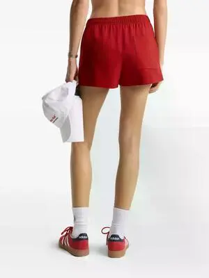 SPORTY & RICH Logo Detail Elasticated Shorts