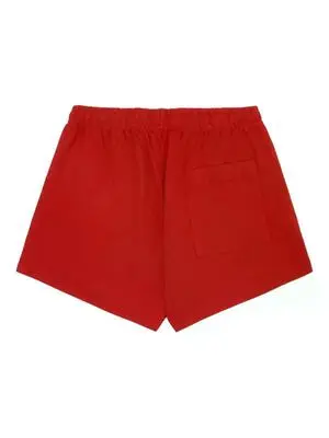 SPORTY & RICH Logo Detail Elasticated Shorts