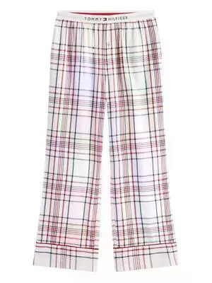 Tommy Hilfiger Plaid-pattern Pyjama Set