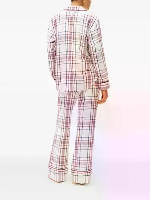 Tommy Hilfiger Plaid-pattern Pyjama Set