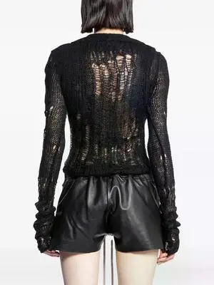 Rick Owens Net-knit Sweater