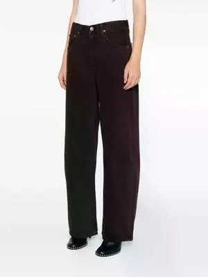 AGOLDE Low Rise Wide Leg Jeans