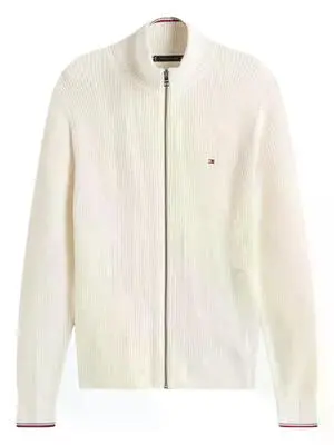 Tommy Hilfiger Zip Ribbed Cardigan