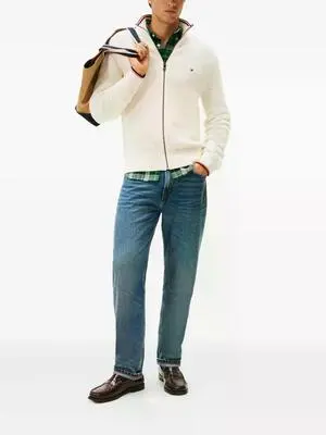 Tommy Hilfiger Zip Ribbed Cardigan