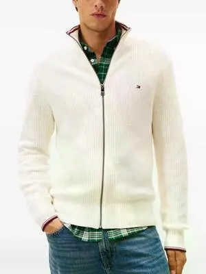 Tommy Hilfiger Zip Ribbed Cardigan