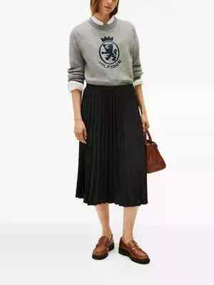 Tommy Hilfiger Pleated Skirt - Black