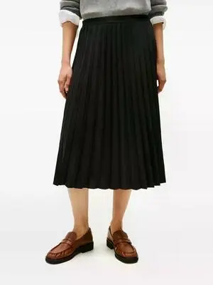 Tommy Hilfiger Pleated Skirt - Black