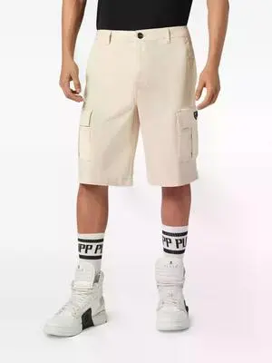 Philipp Plein Cargo-pockets Shorts - Neutrals