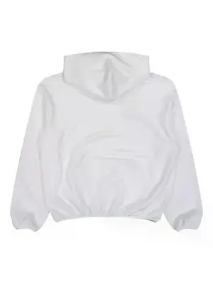 Casablanca Logo-detail Long-sleeve Hoodie - White