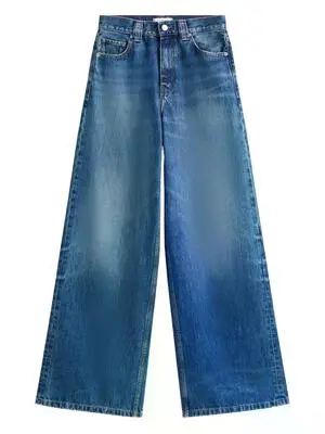 Tommy Hilfiger 70s High-rise Wide-leg Jeans - Blue