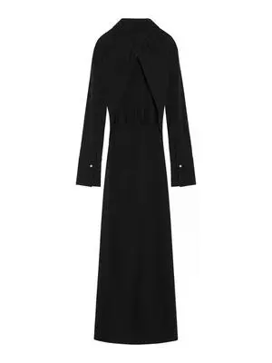 Sportmax Button-front Maxi Shirt Dress