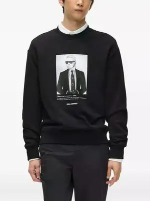 Karl Lagerfeld Portrait-print Sweater