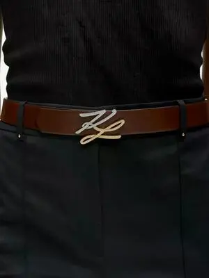 Karl Lagerfeld K/autograph Reversible Belt