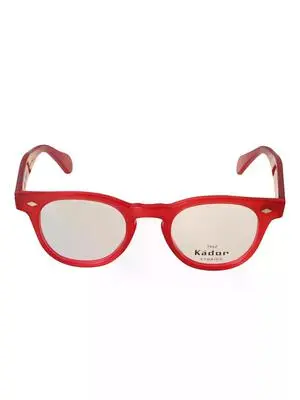 KADOR Round Frame Eyeglasses - Red