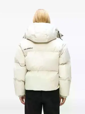 Karl Lagerfeld Hooded Puffer Jacket