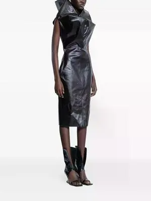 Rick Owens Hollywood Wingled Mini Dress