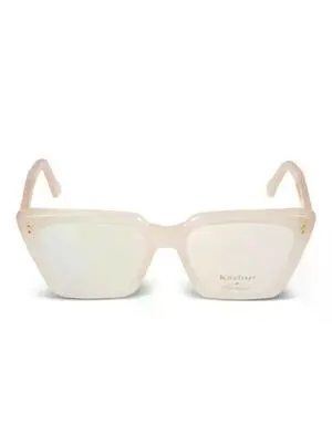 KADOR Kalipso Glamour Geometric-frame Glasses - Neutrals