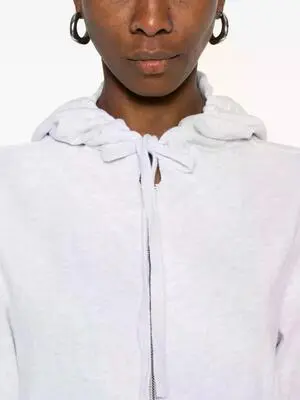 ENTIRE STUDIOS Hooded Zip-fastening Sweatshirt - Grey