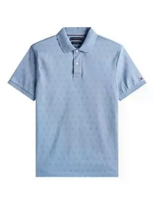Tommy Hilfiger Patterned Short-sleeve Polo Shirt