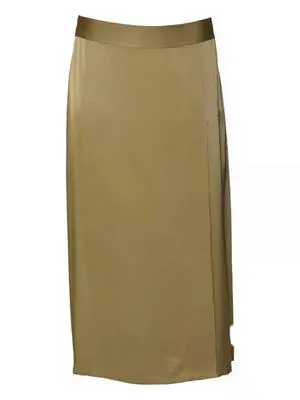 Aspesi Waistband Midi Skirt - Neutrals