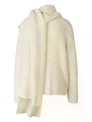 Staud Scarf-detail Sweater