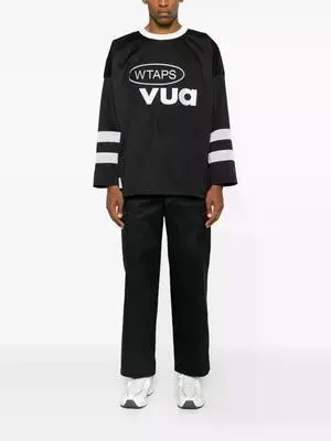 WTAPS Mesh Logo Long Sleeve T-shirt