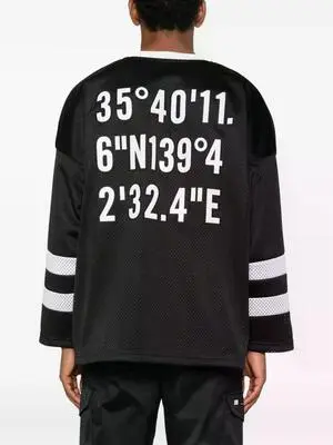 WTAPS Mesh Logo Long Sleeve T-shirt