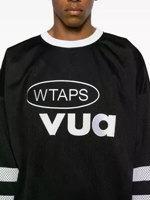 WTAPS Mesh Logo Long Sleeve T-shirt