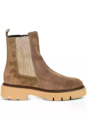 LUCA GROSSI Suede Chelsea Boots