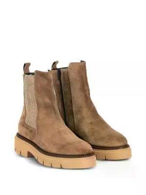 LUCA GROSSI Suede Chelsea Boots