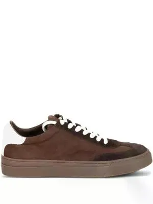 Stokton Panelled Suede Sneakers