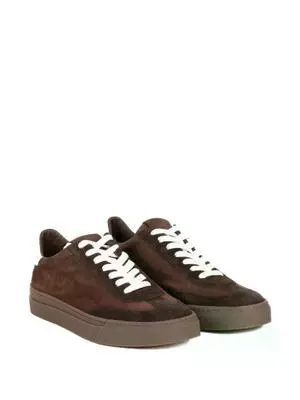 Stokton Panelled Suede Sneakers