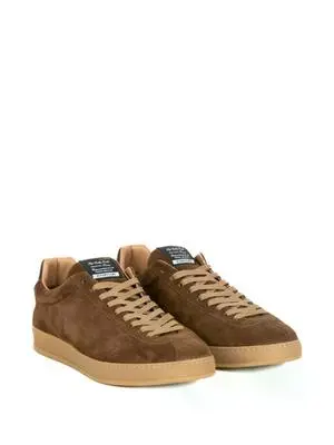 Stokton Zapper Teak Suede Sneakers