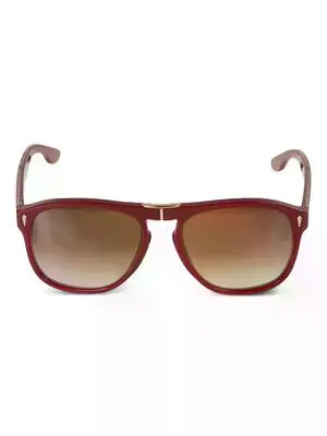 KADOR Round-frame Sunglasses - Red