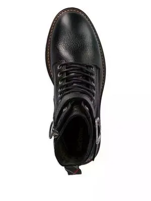 Barbour Buckle Lace-up Boots