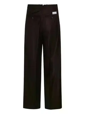 NINE:INTHE:MORNING Pleated Tailored Trousers - Brown