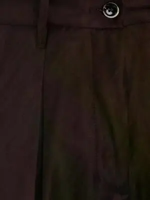 NINE:INTHE:MORNING Pleated Tailored Trousers - Brown