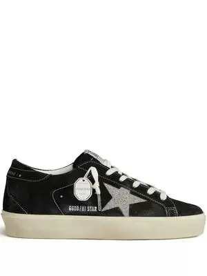 Golden Goose Round Toe Black Sneakers For Women