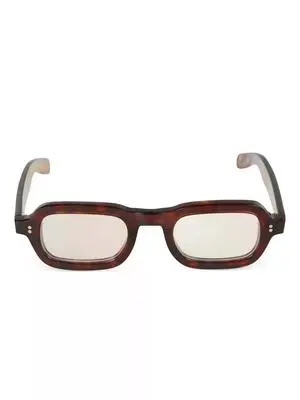 KADOR Roky Rectangle-frame Glasses - Brown