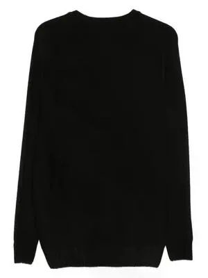 LOW BRAND Crew-neck Sweater - Black