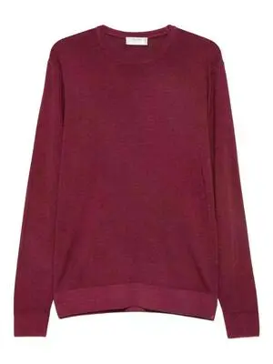 FERRANTE Crew-neck Top - Red