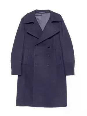 Tagliatore Double-breasted Coat - Blue
