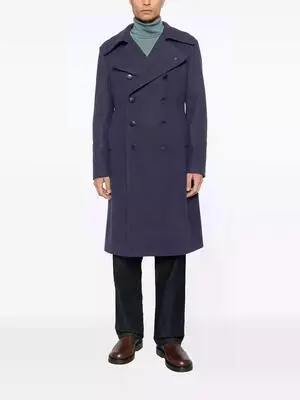 Tagliatore Double-breasted Coat - Blue