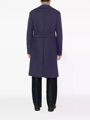 Tagliatore Double-breasted Coat - Blue