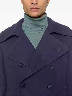 Tagliatore Double-breasted Coat - Blue