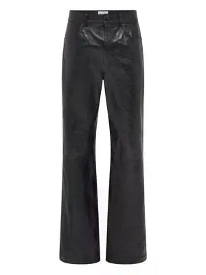 Marine Serre Straight Leg Pants For Men